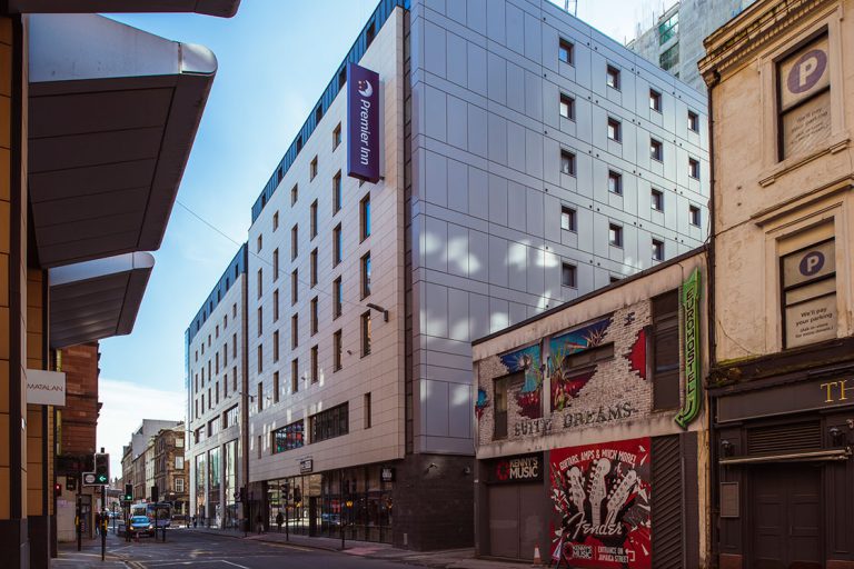 Premier Inn – Howard Street - Case Study - Titan Facades