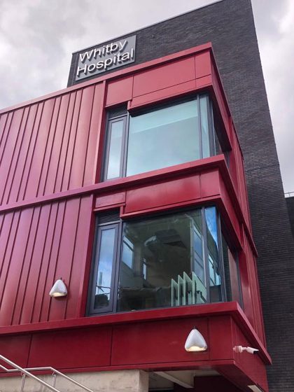 Whitby Hospital - Case Study - Titan Facades